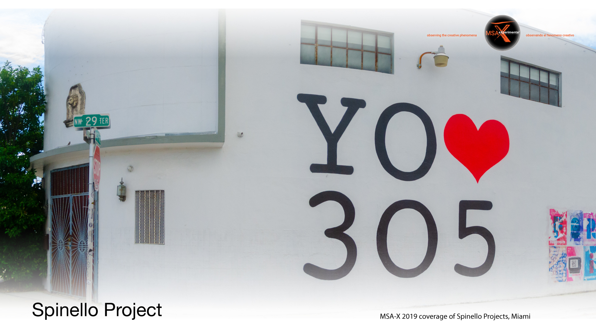 MSA-X 2019 coverage of Spinello Projects, Miami | MSA XPERIMENTAL